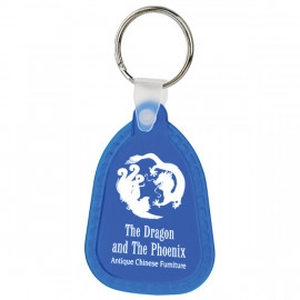 Promotional Plastic Keychains with Custom Logo